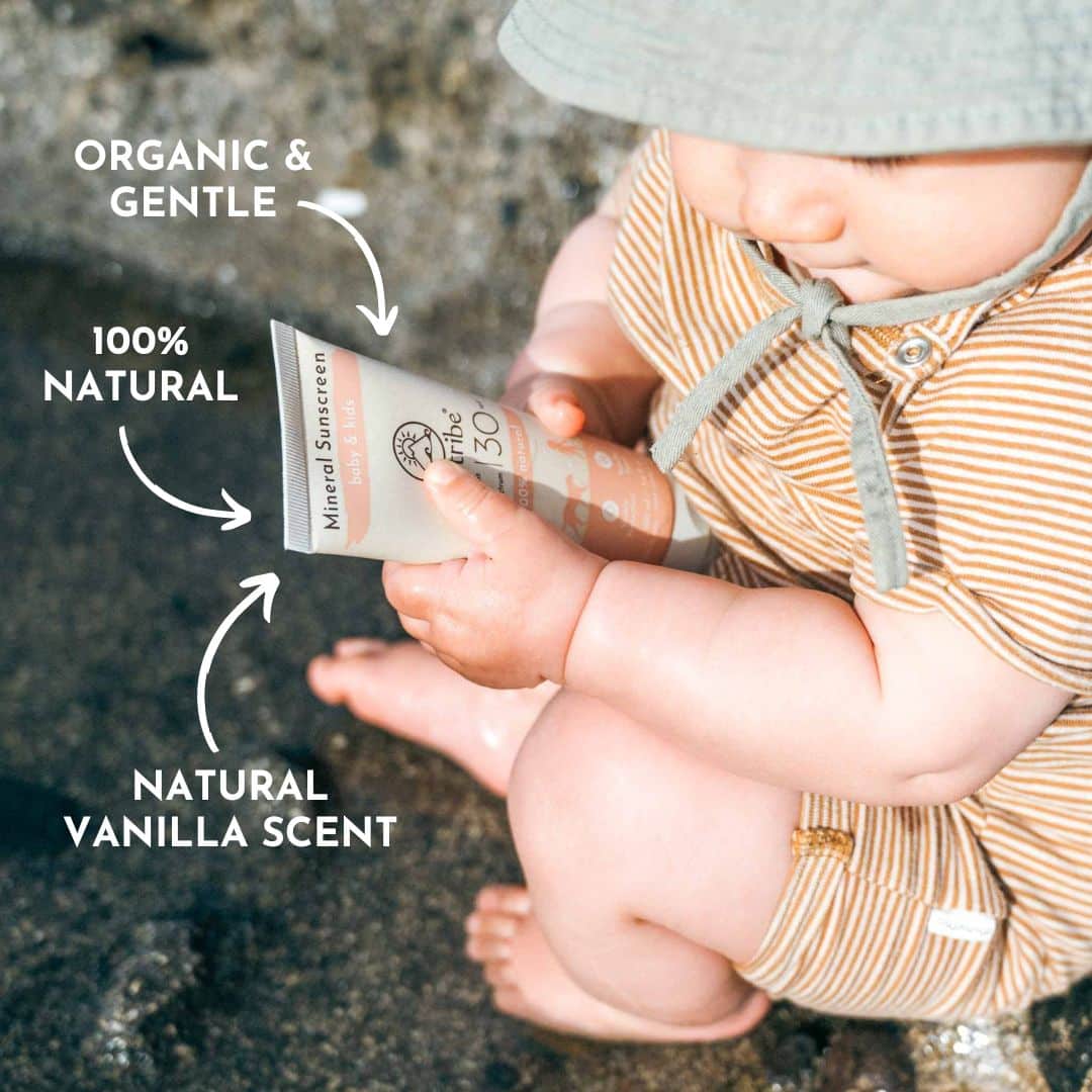 Baby Kids Natural Mineral Sunscreen SPF 30 Suntribe